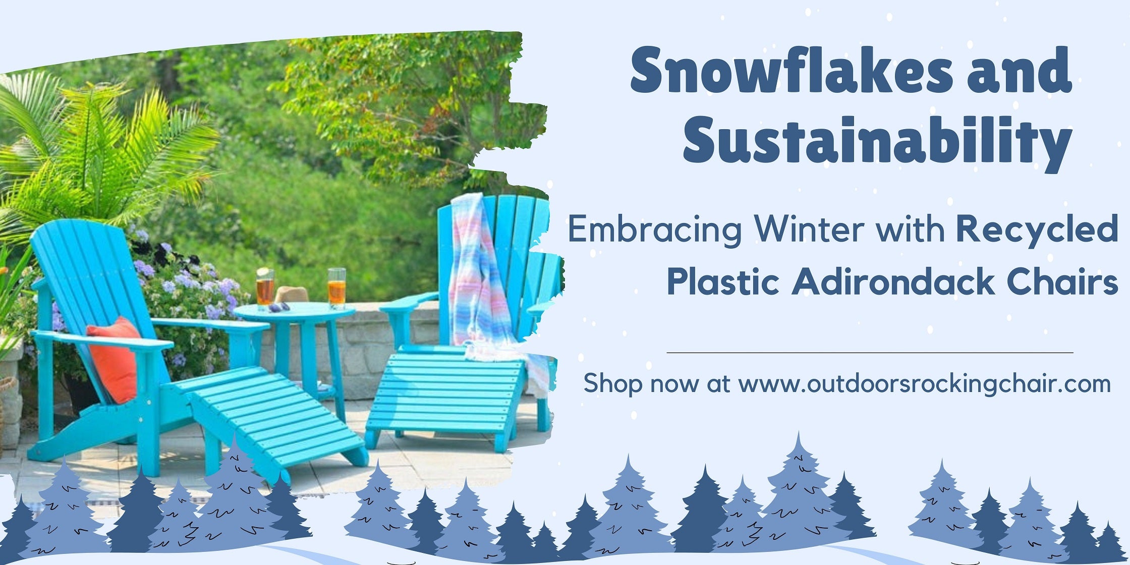 Snowflakes and Sustainability: Embracing Winter with Recycled Plastic ...