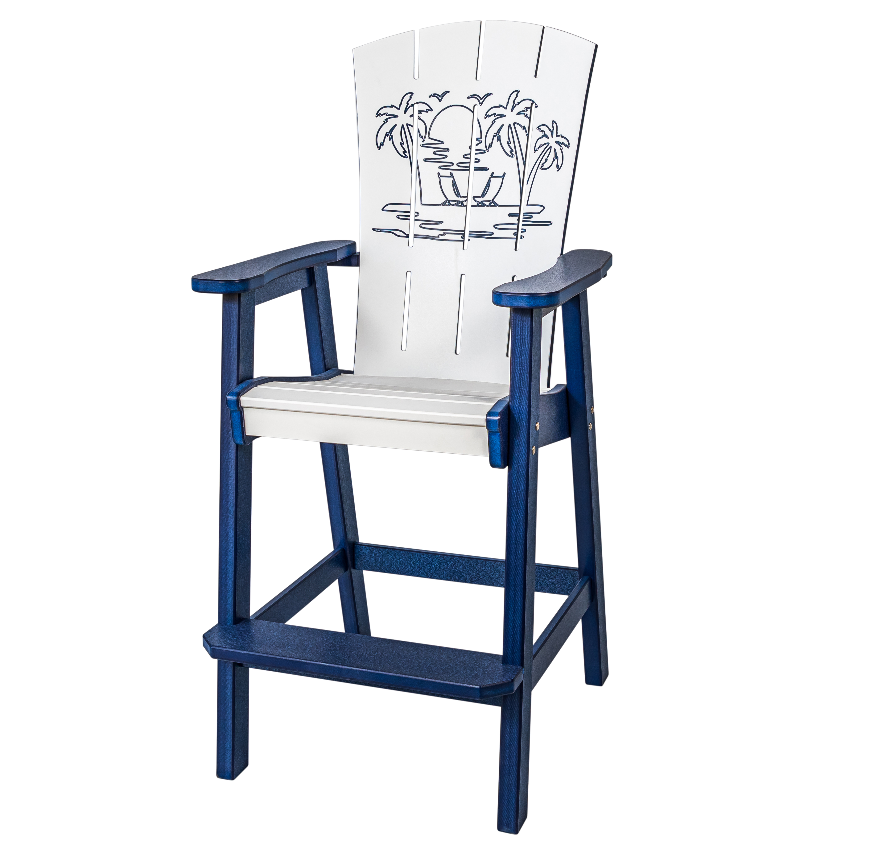 Beaver Dam Outdoor Bayside Sunset Design Bar Chair – Rocking Furniture