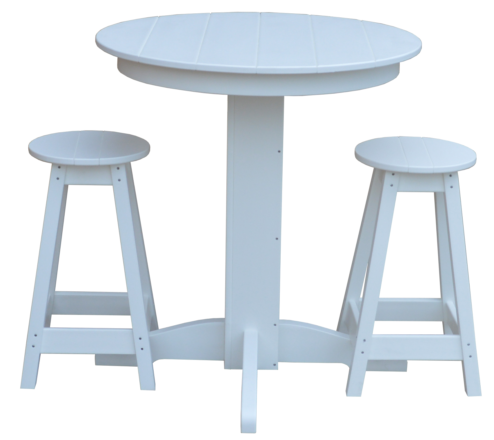 Poly 3 Piece 33in Counter Table Set | Bryton Park Poly Furniture ...