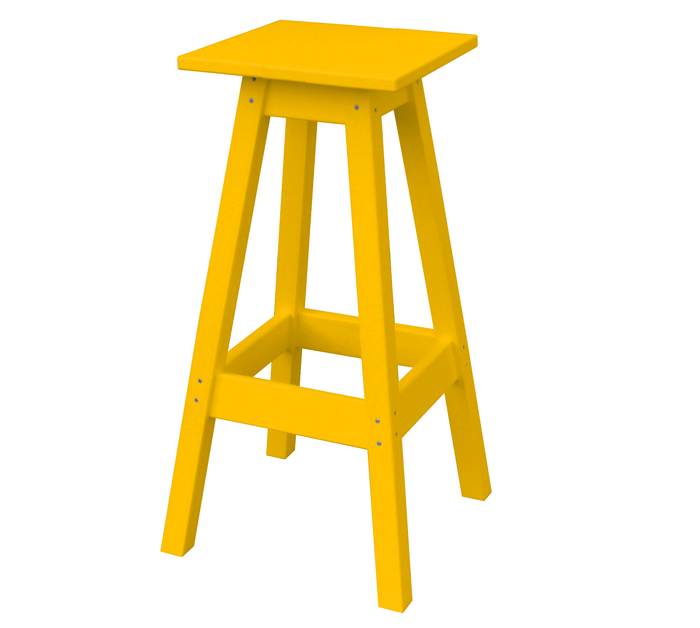 Poly Square Bar Stool | Bryton Park Poly Furniture | – Rocking Furniture
