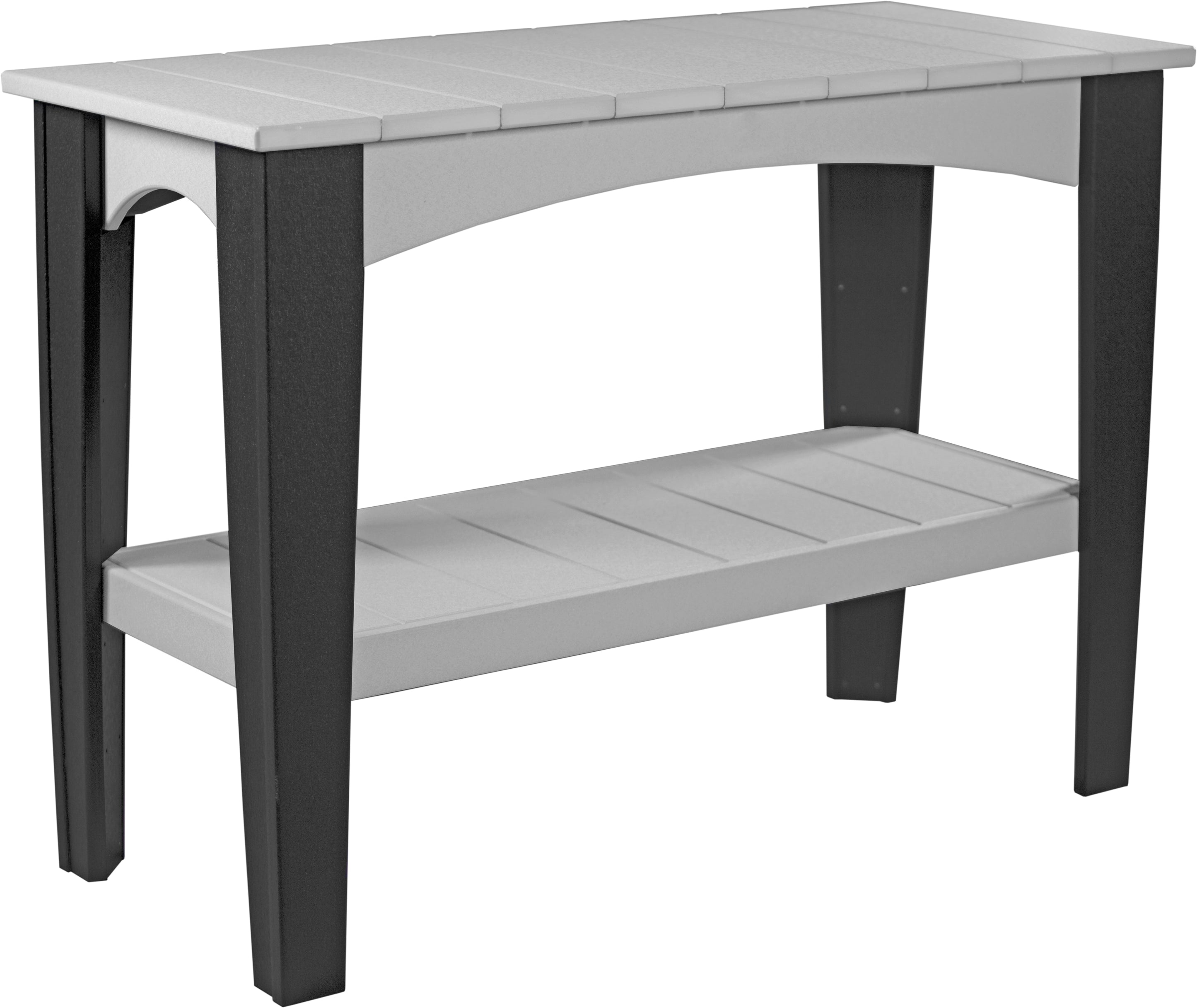 LuxCraft Outdoor Recycled Plastic Island Buffet Table – Rocking Furniture