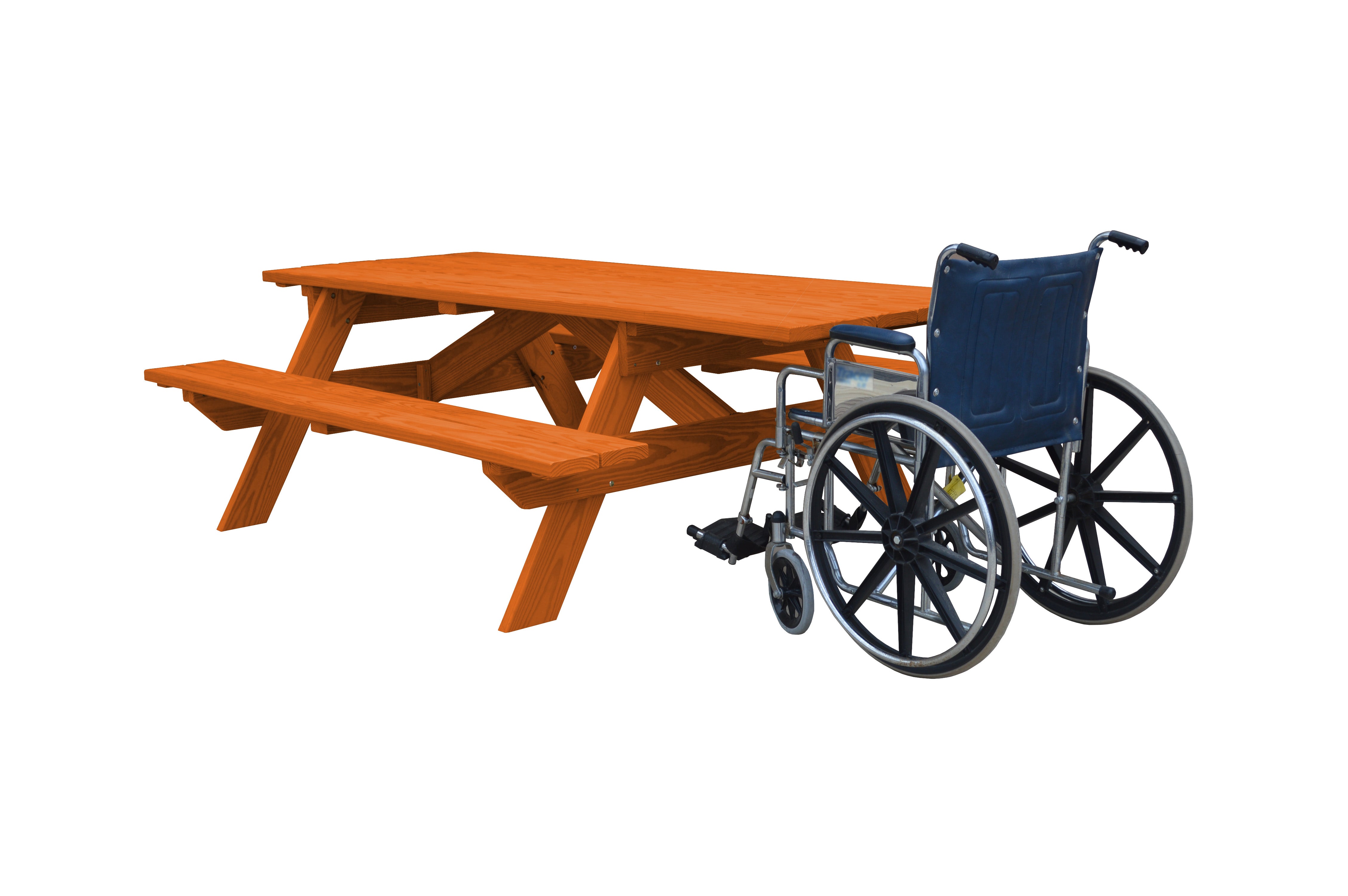 ADA Compliant Picnic Table |POLY Commercial Park TABLE | – Rocking ...