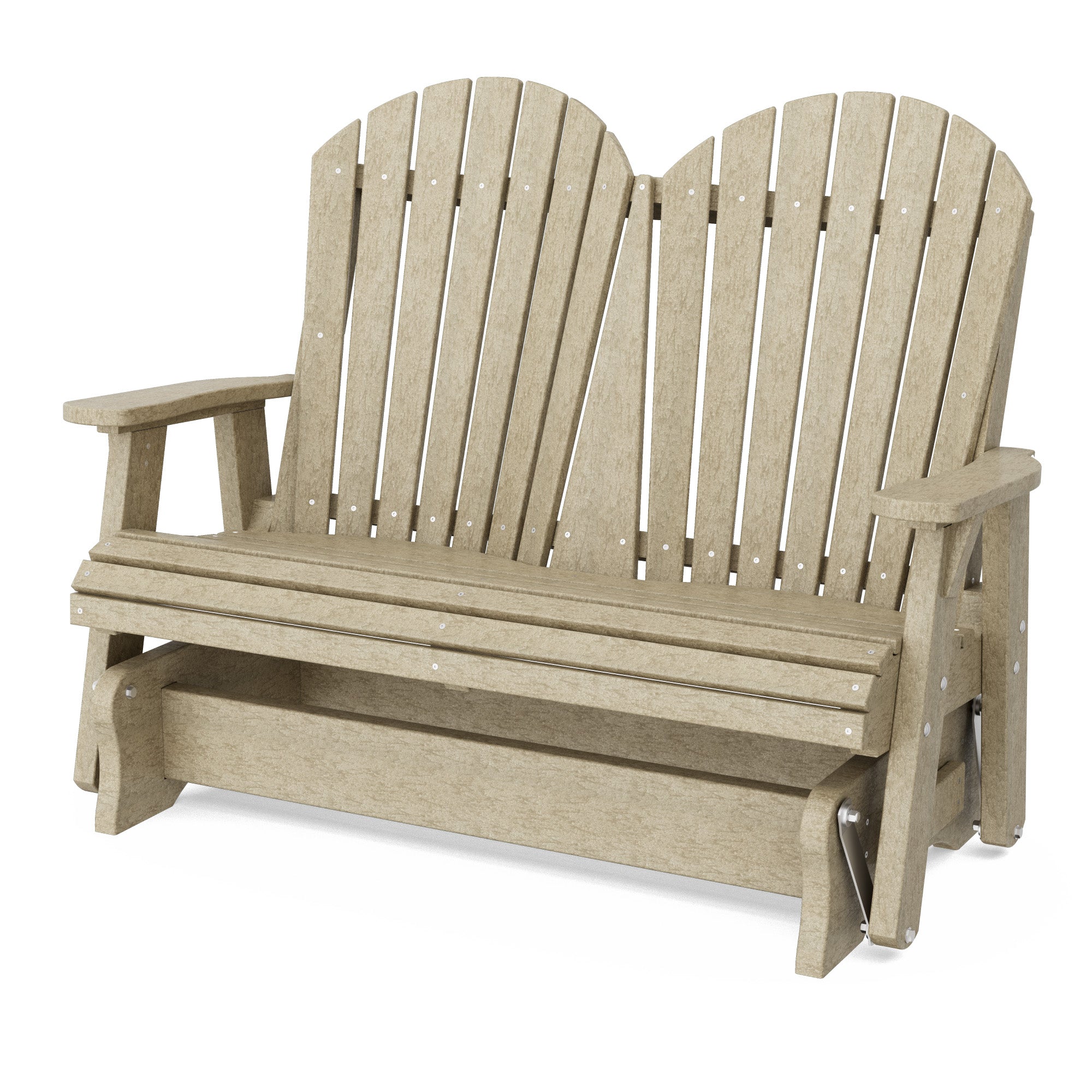 Wildridge Adirondack Double Glider Chair: 4.5' – Rocking Furniture
