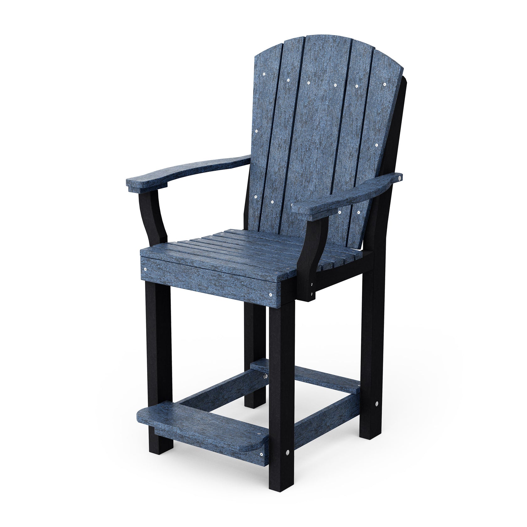 Poly Counter Height Patio Chair - Seat Height 23.5” – Rocking Furniture