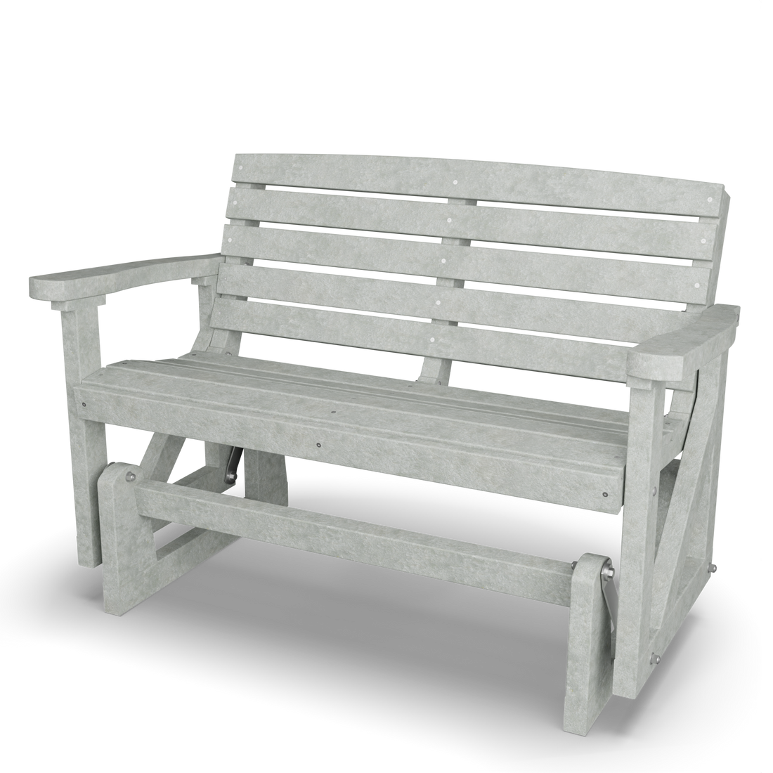 Outdoor Classic Glider Bench | Wildridge 2 Seat Poly Glider | – Rocking ...
