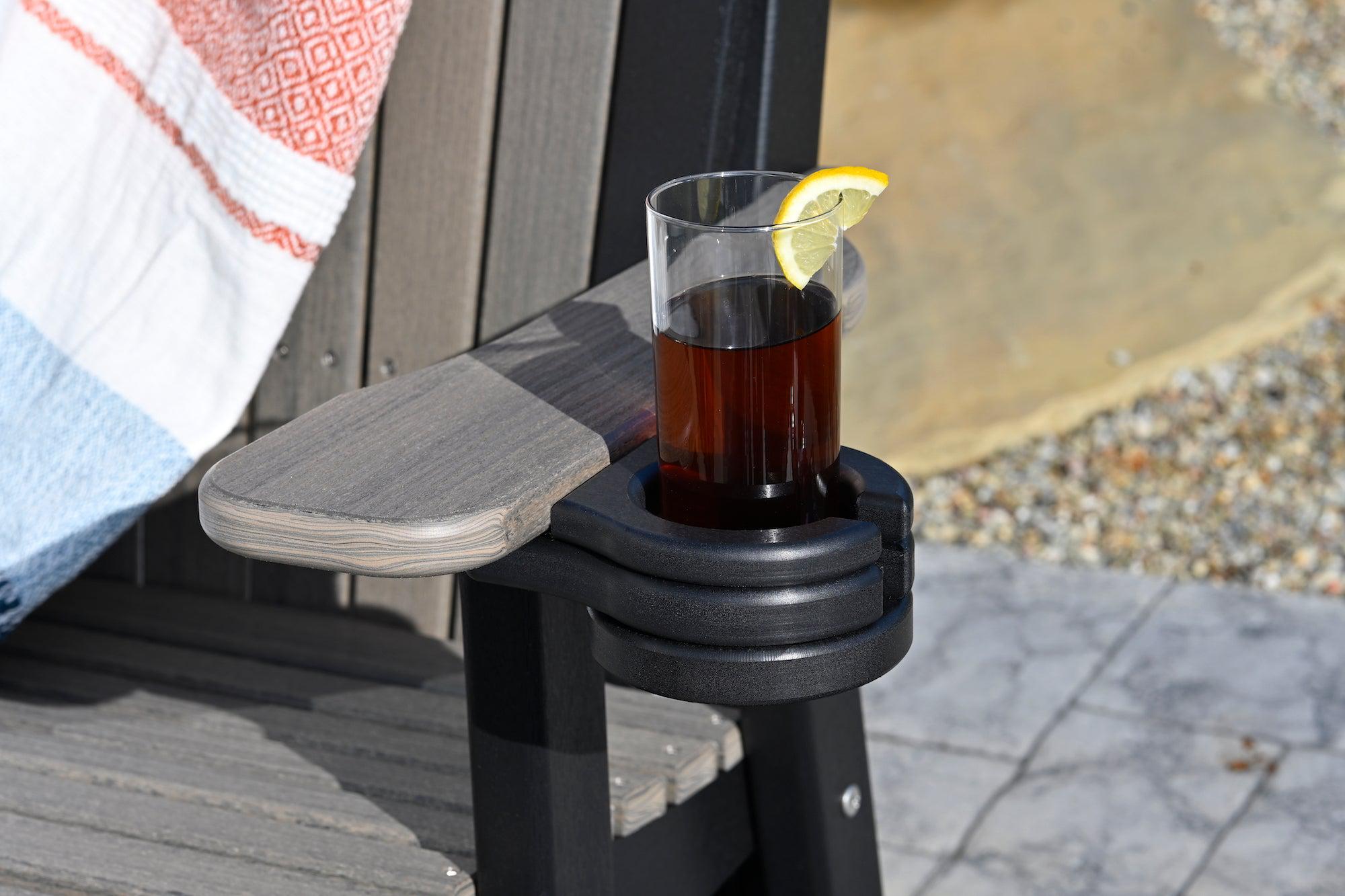 LuxCraft Recycled Plastic Stationary Cup Holder – Rocking Furniture