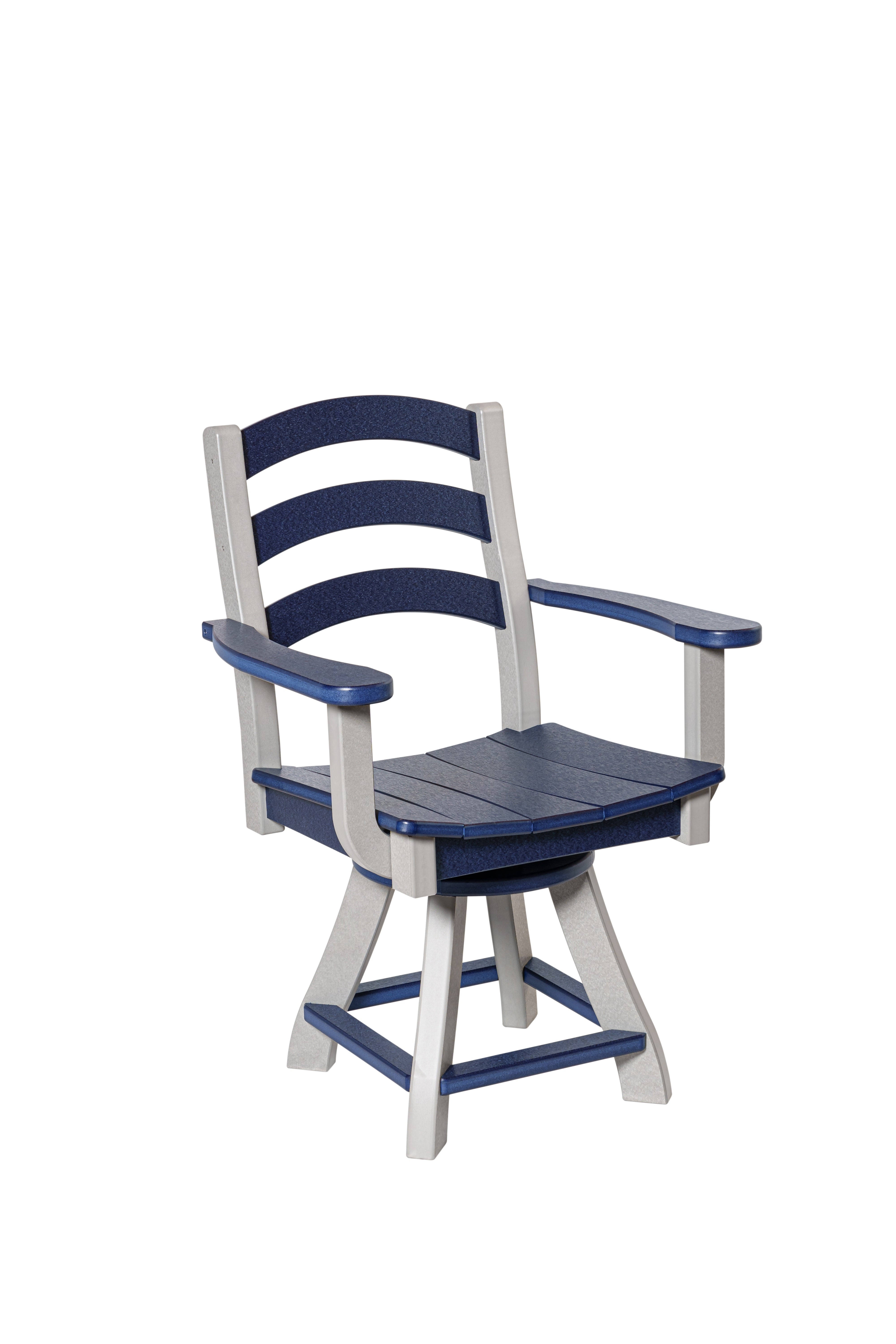 Beaver Dam Outdoor Seabreak Dining Swivel Chair w/Arms - Buy Today ...