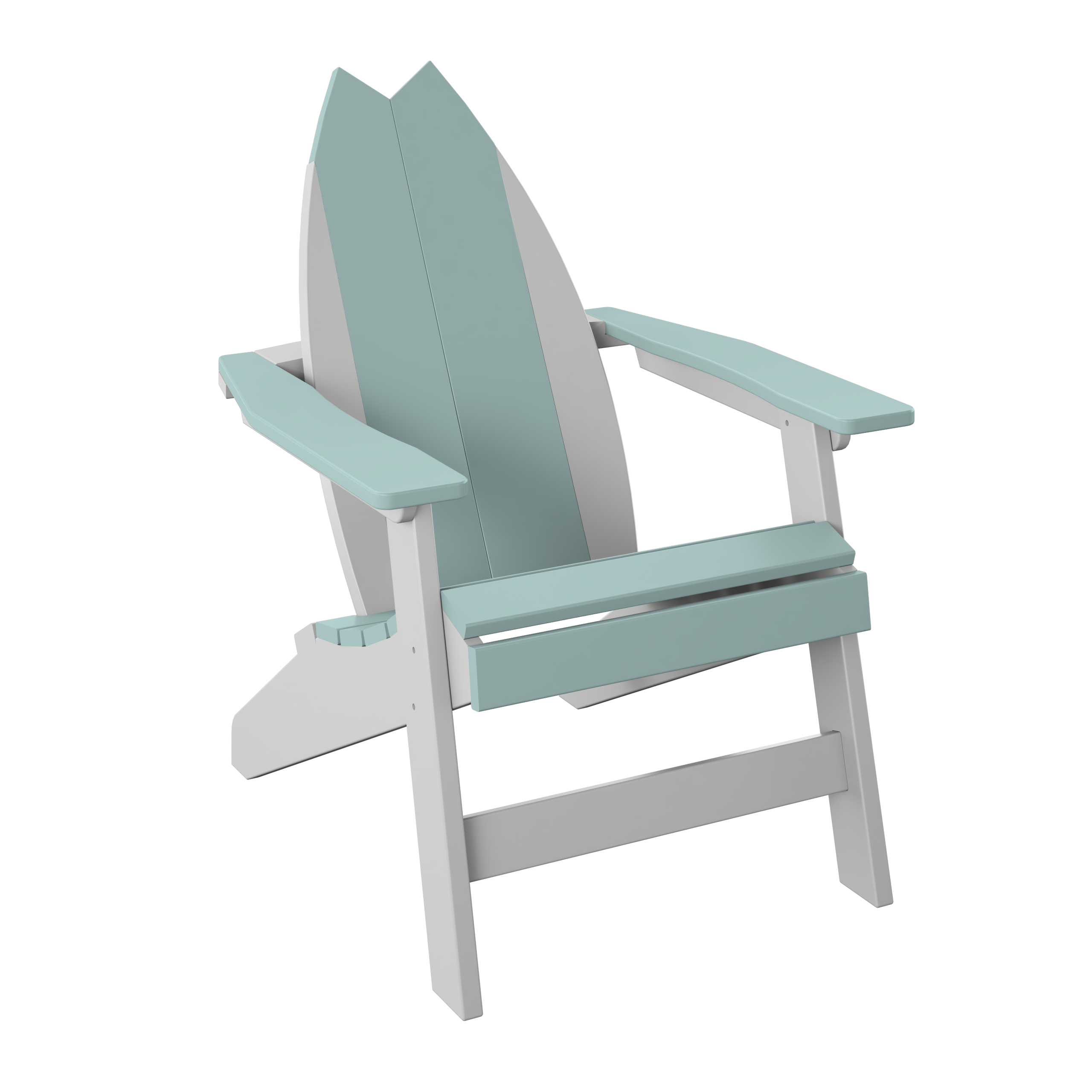 Polybird Surfboard-Tail Adirondack Chair – Rocking Furniture