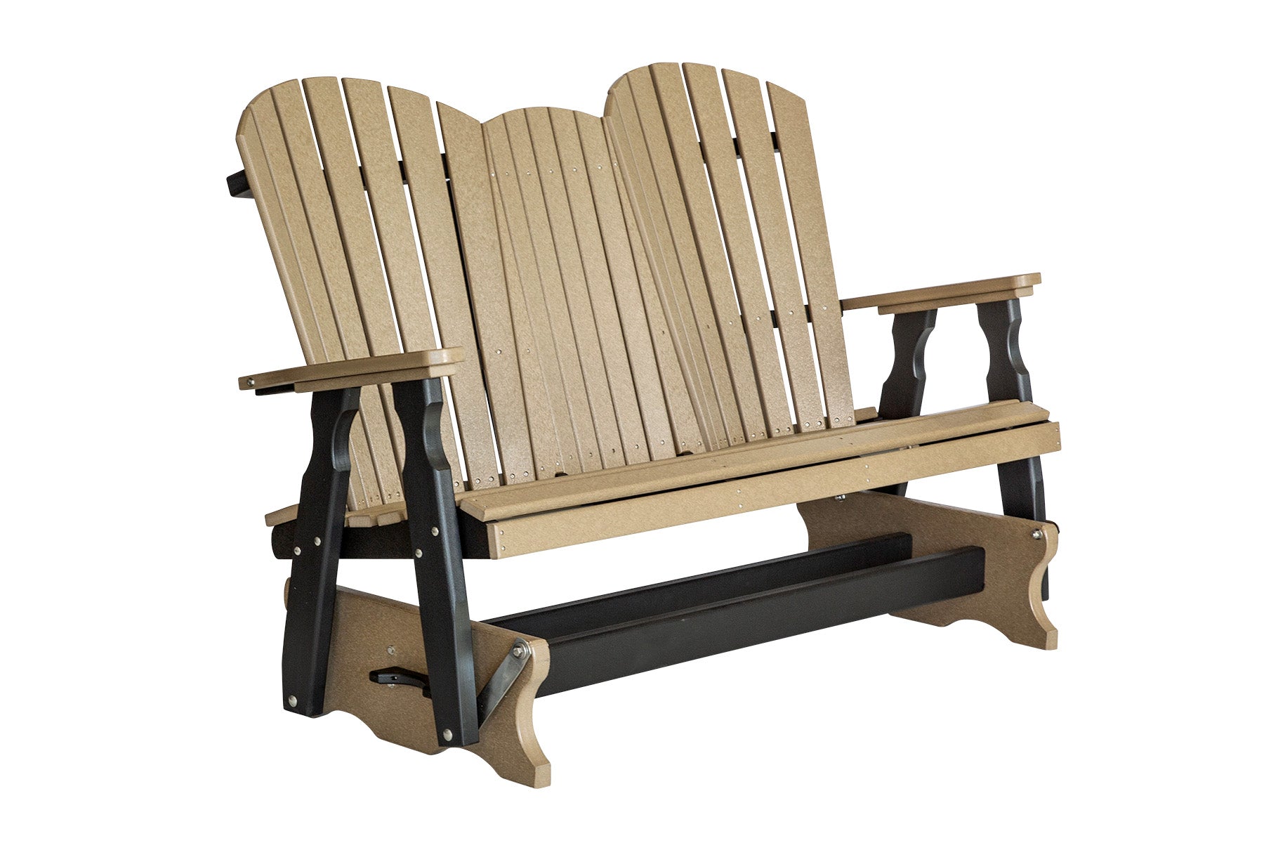Amish Poly 5' Fan-Back Console Glider | Leisure Lawns Collection ...
