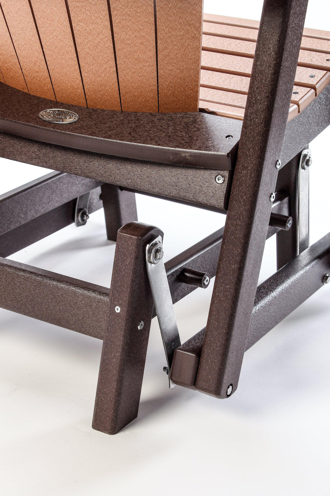 Outdoor Single Patio Glider | Perfect Choice Poly Furniture | – Rocking ...