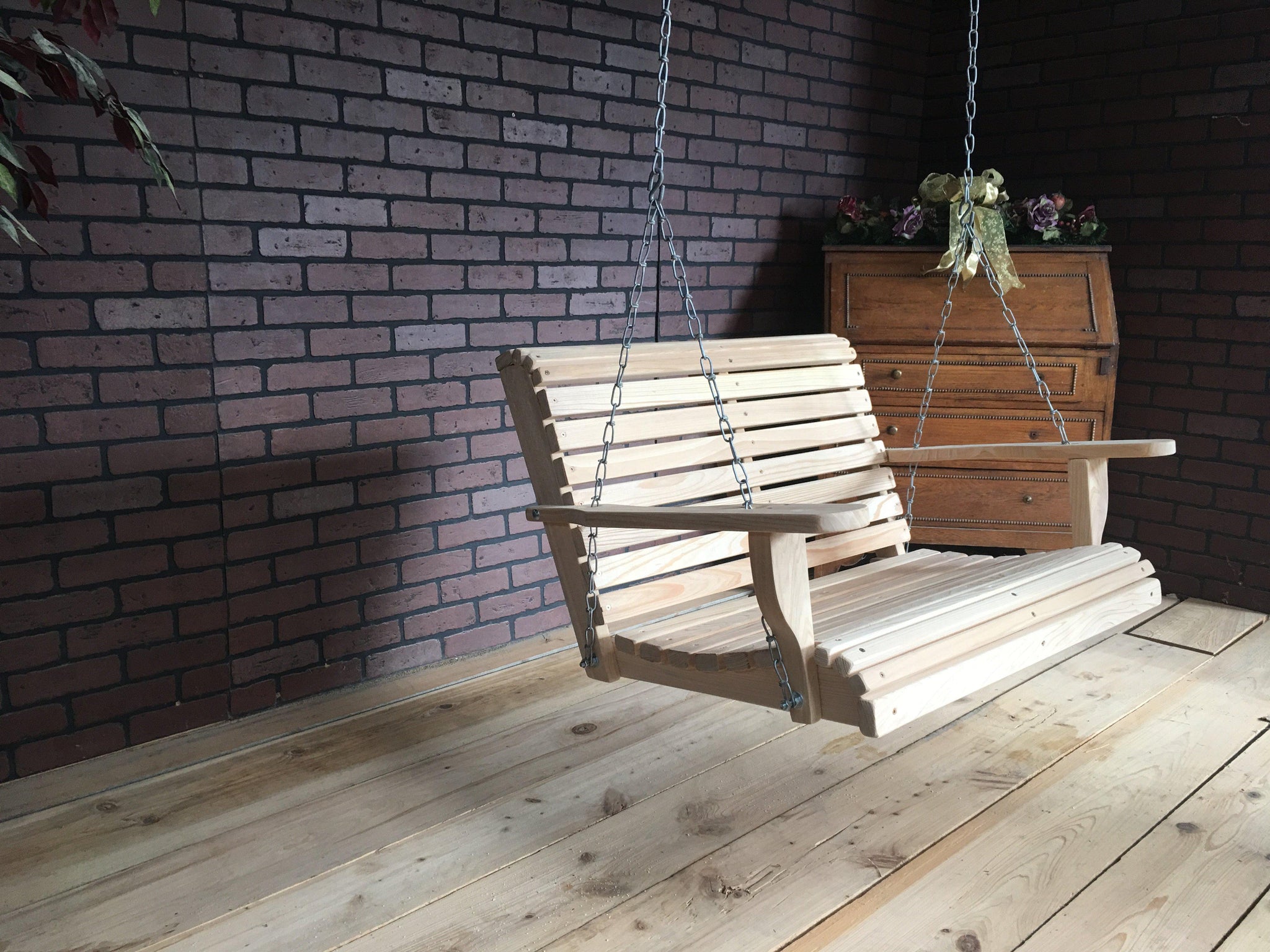3ft Cypress Porch Swing | LA Swings | – Rocking Furniture