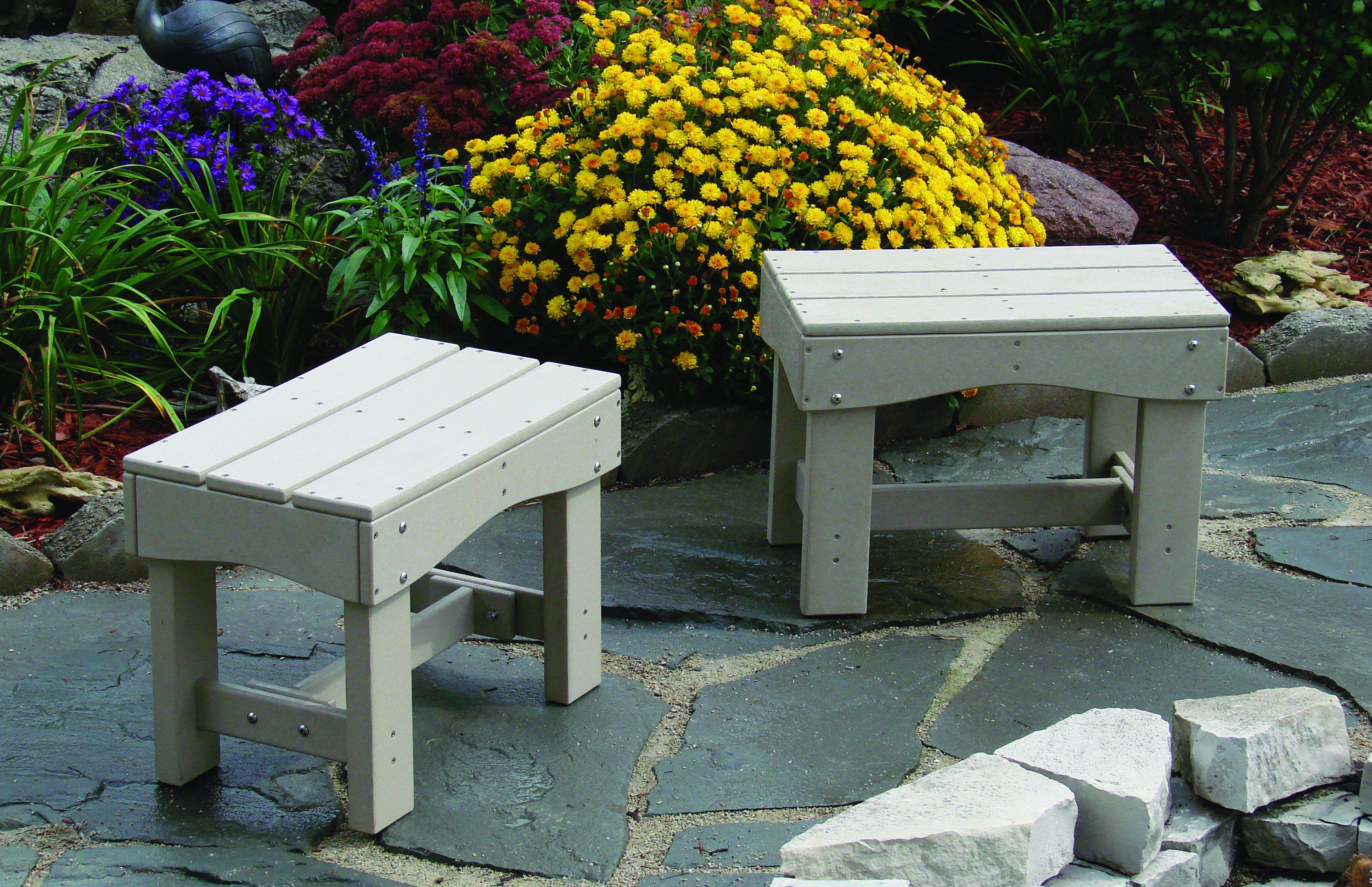 Tailwind Recycled Plastic 24" Dining / Flat Bench-DB240 – Rocking Furniture