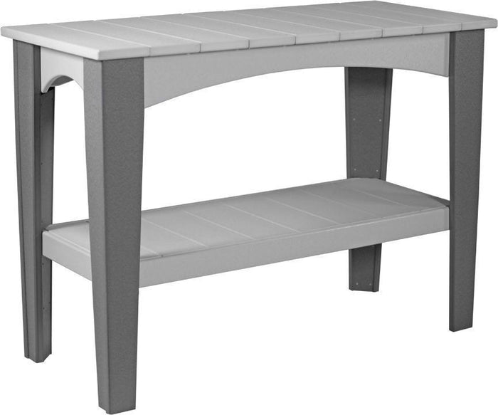 LuxCraft Outdoor Recycled Plastic Island Buffet Table – Rocking Furniture