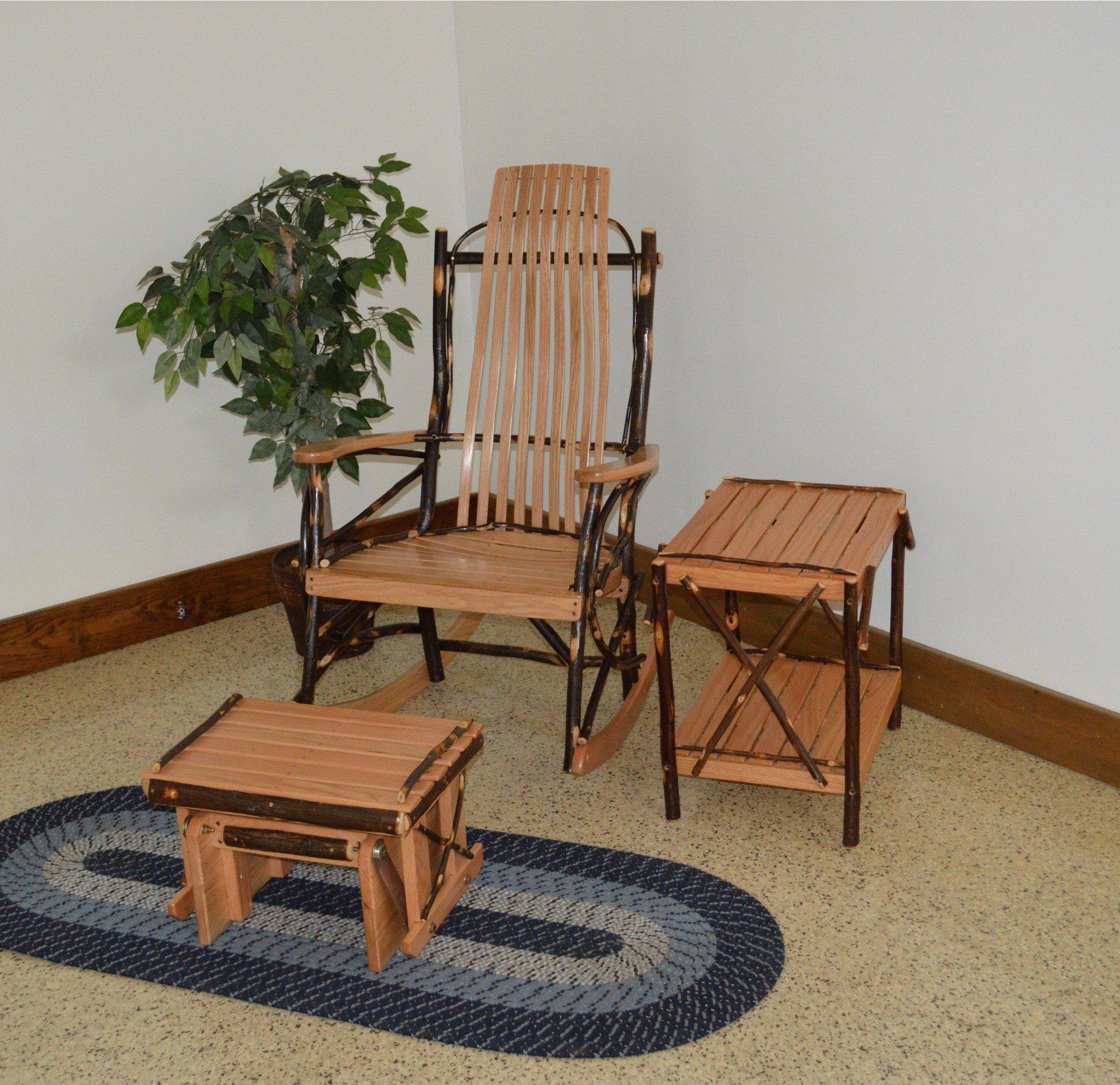 3 Piece Amish Rocker Set | Porch Rocking Chair Set | – Rocking Furniture