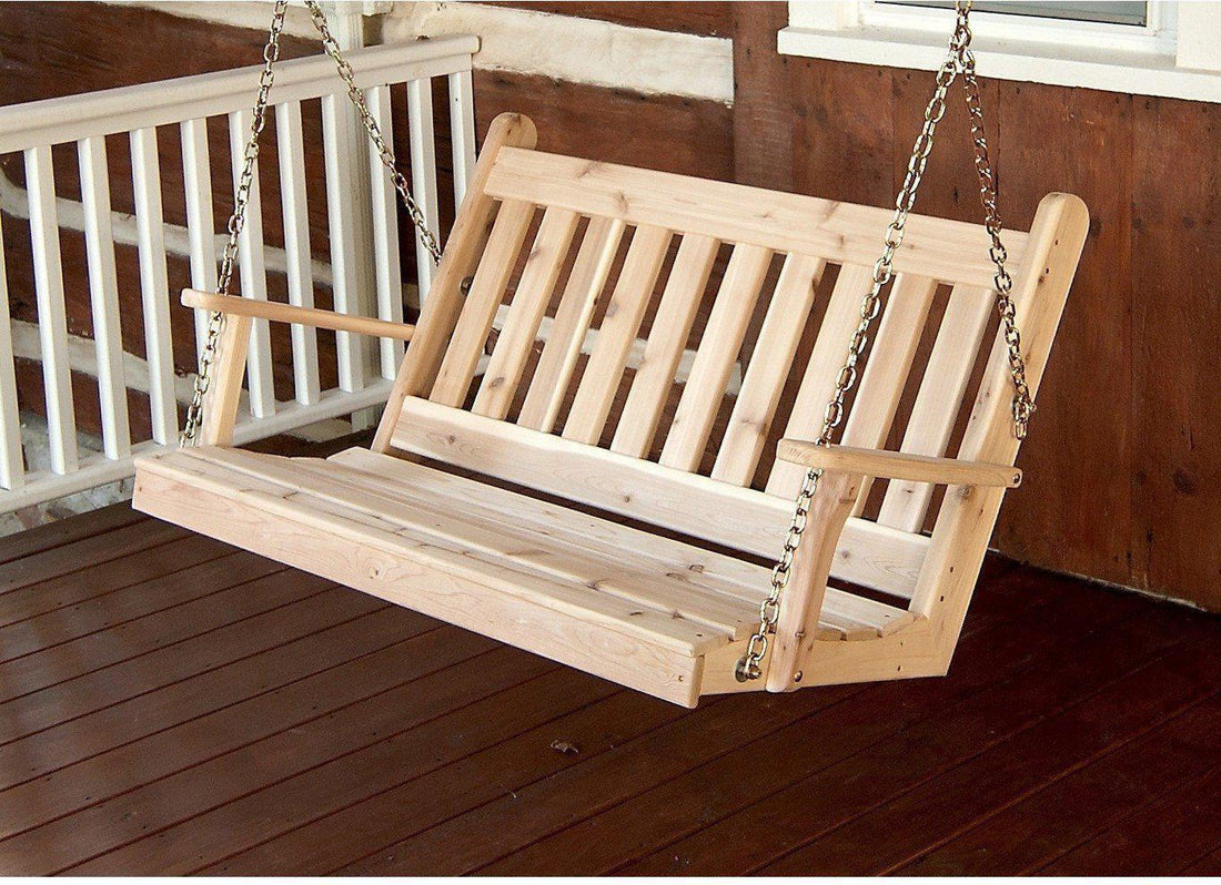 Regallion Outdoor 4' Traditional English Swing - Rocking Furniture