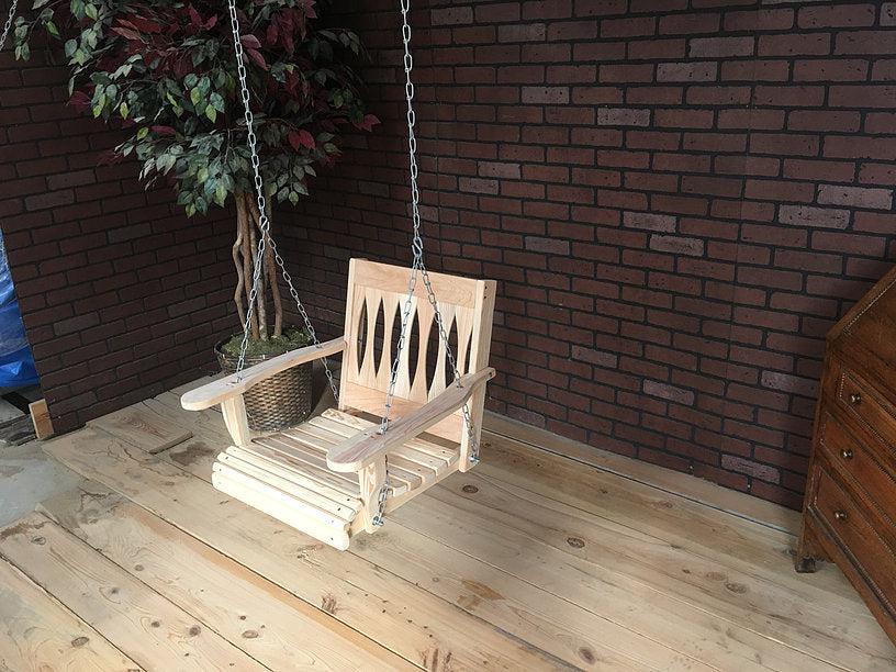 2ft Cypress Diamond Back Single Chair Swing | LA Swings | – Rocking ...