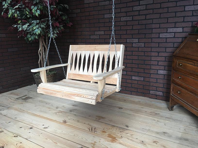 Louisiana Cypress Porch Swing Collection – Rocking Furniture