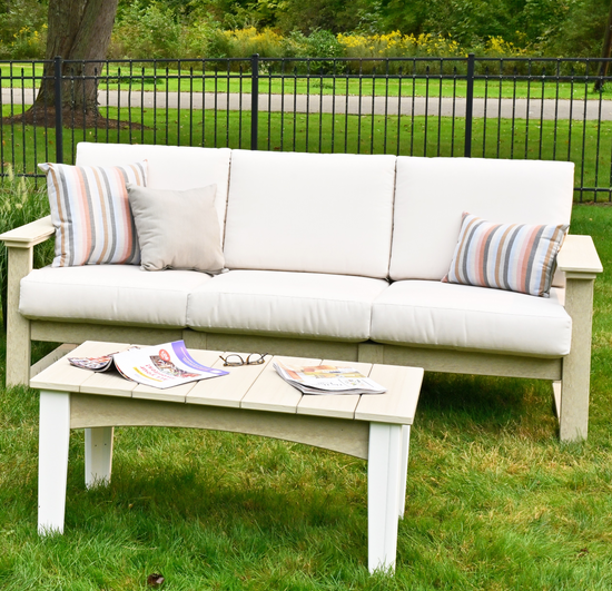 Lanai Deep Seating Patio Sofa | Luxcraft Poly Furniture | – Rocking ...