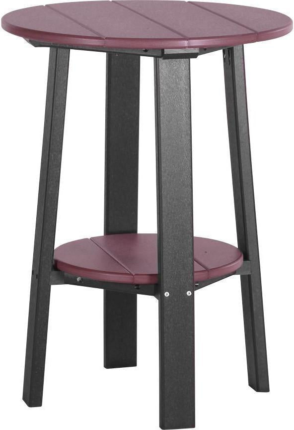 LuxCraft Outdoor Recycled Plastic 28" High Deluxe End Table – Rocking ...