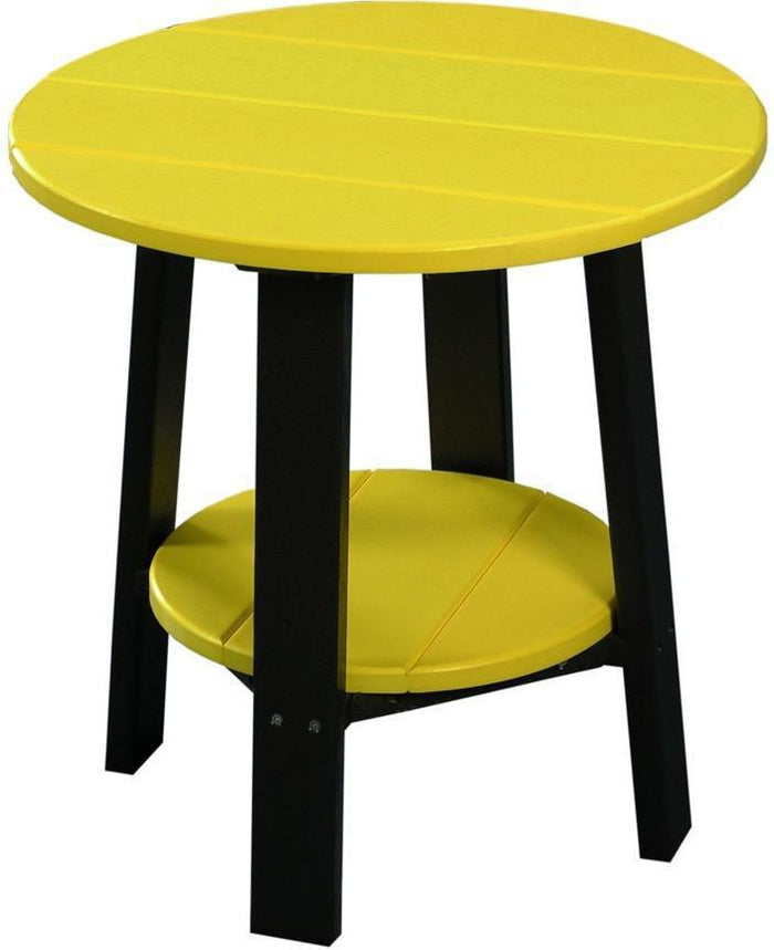 LuxCraft Outdoor Recycled Plastic 21.5" Deluxe End Table – Rocking ...