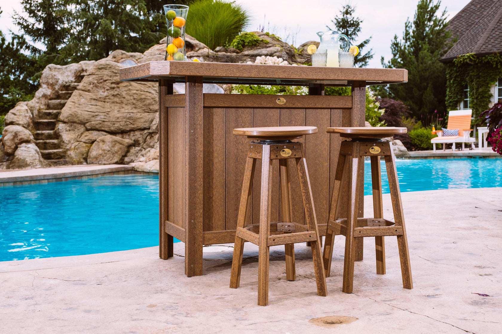 Outdoor Serving Bar | Luxcraft Poly Furniture | – Rocking Furniture