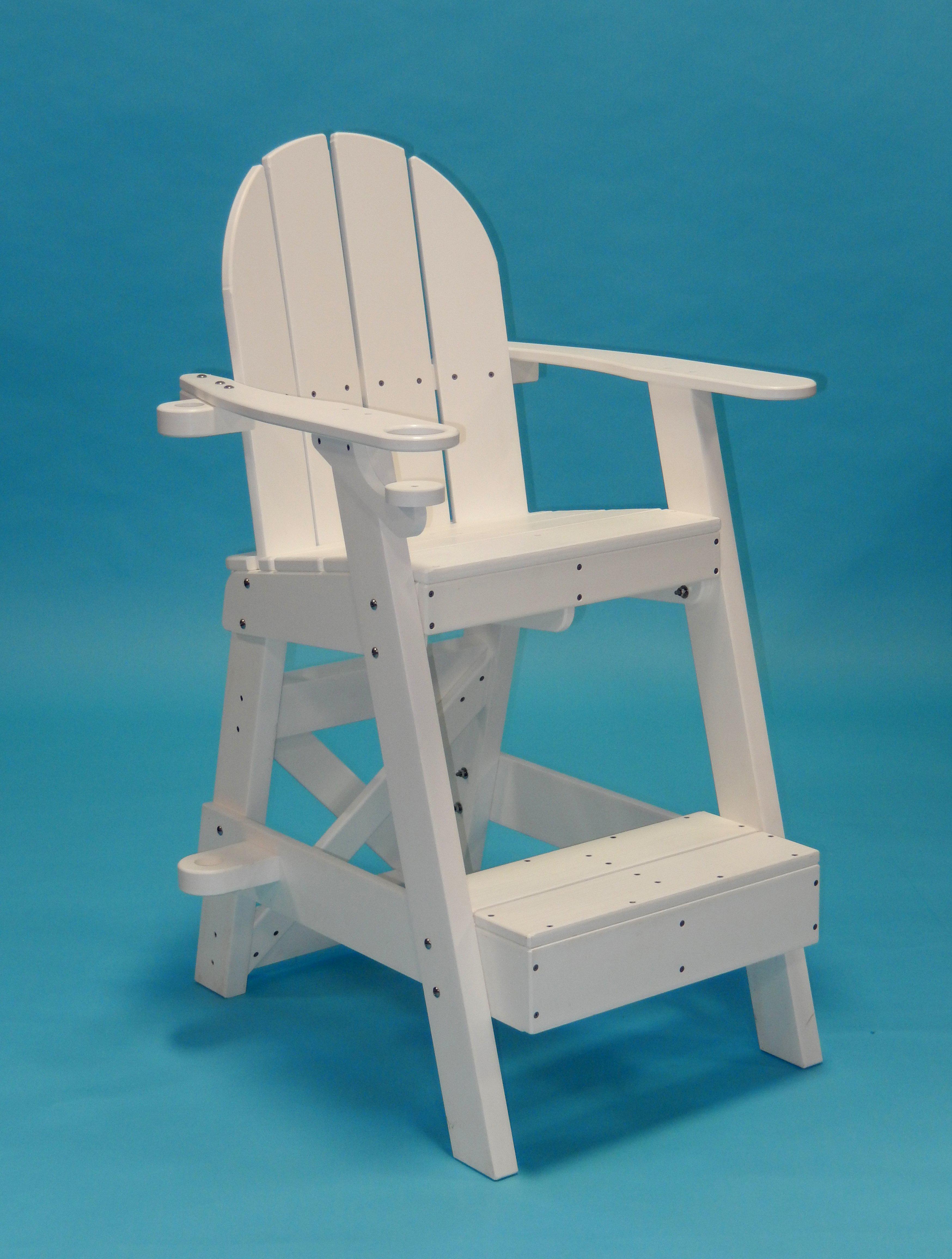 Tailwind 30" Small Polywood Lifeguard Chair - Weather Resistant ...