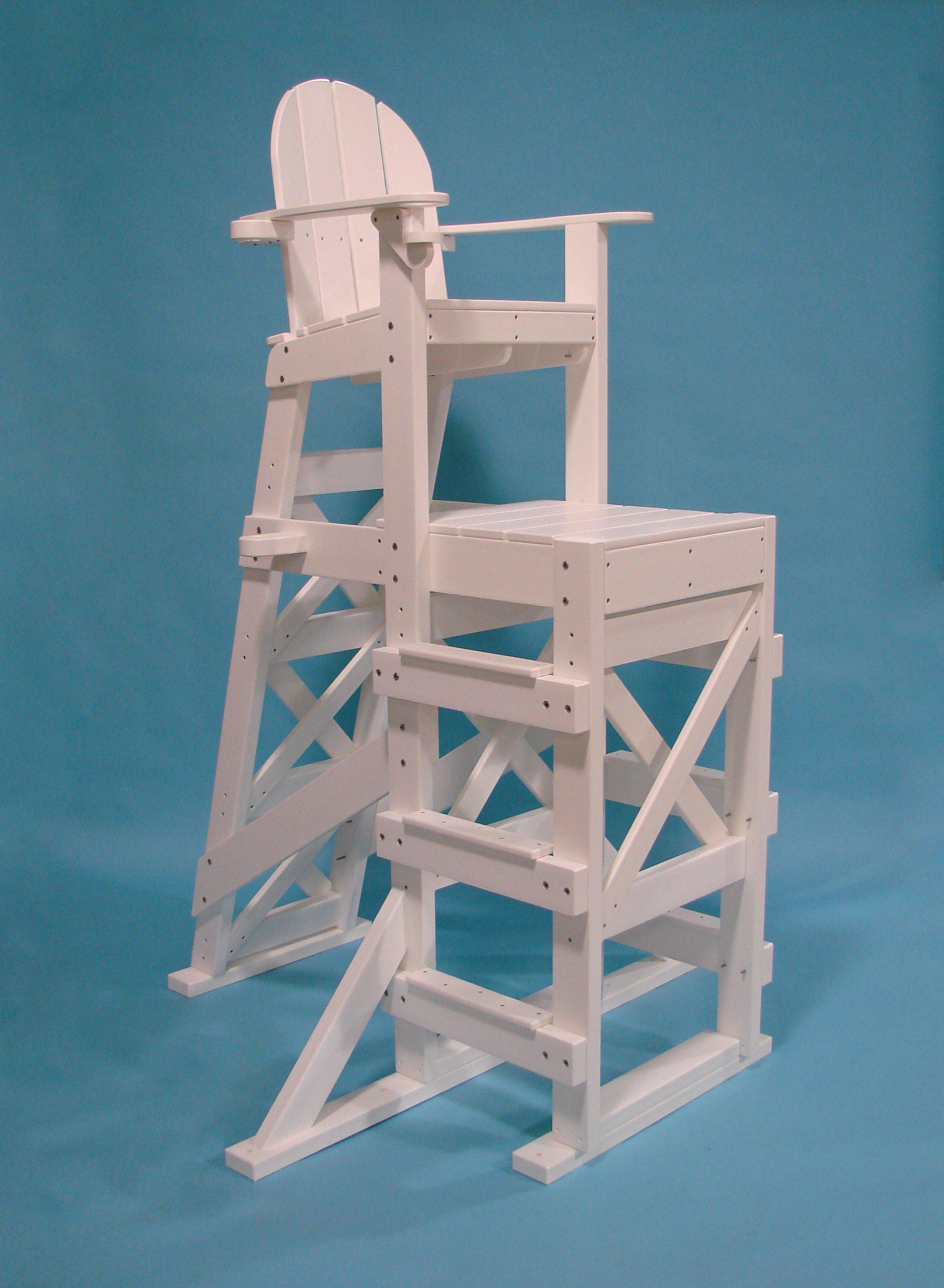 Plastic Lifeguard Chairs (Small & Tall Sizes) | Rocking Furniture