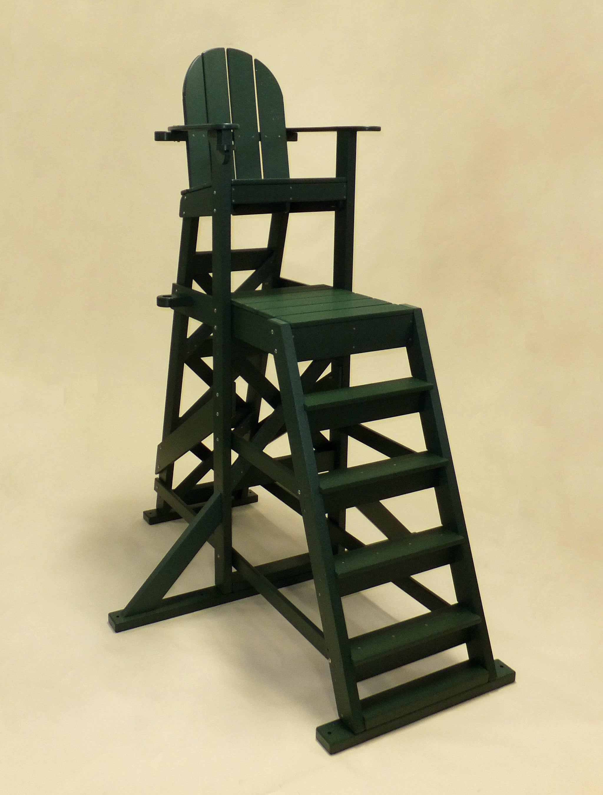 Tailwind 64" Tall Lifeguard Chair - Recycled Plastic – Rocking Furniture