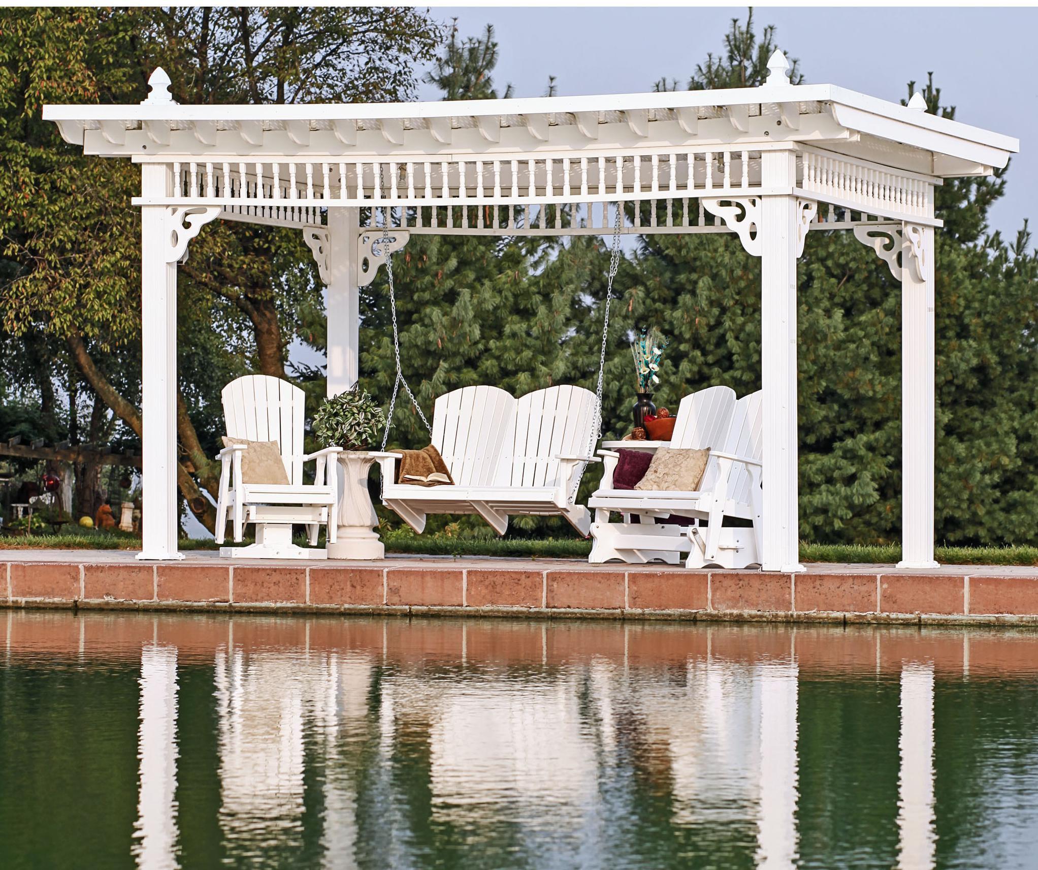 4' Adirondack Porch Swing | Leisure Lawns Collection | – Rocking Furniture