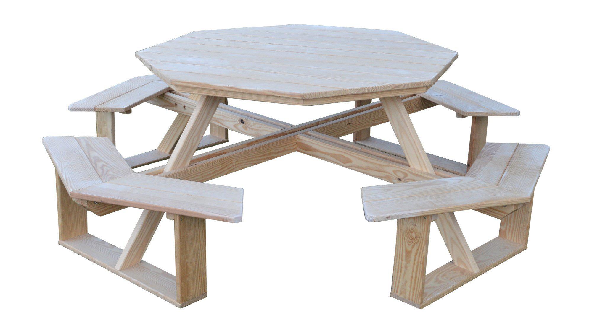 , Octagon Walk-In Table, Chairs, Gliders from a & L Furniture Co ...