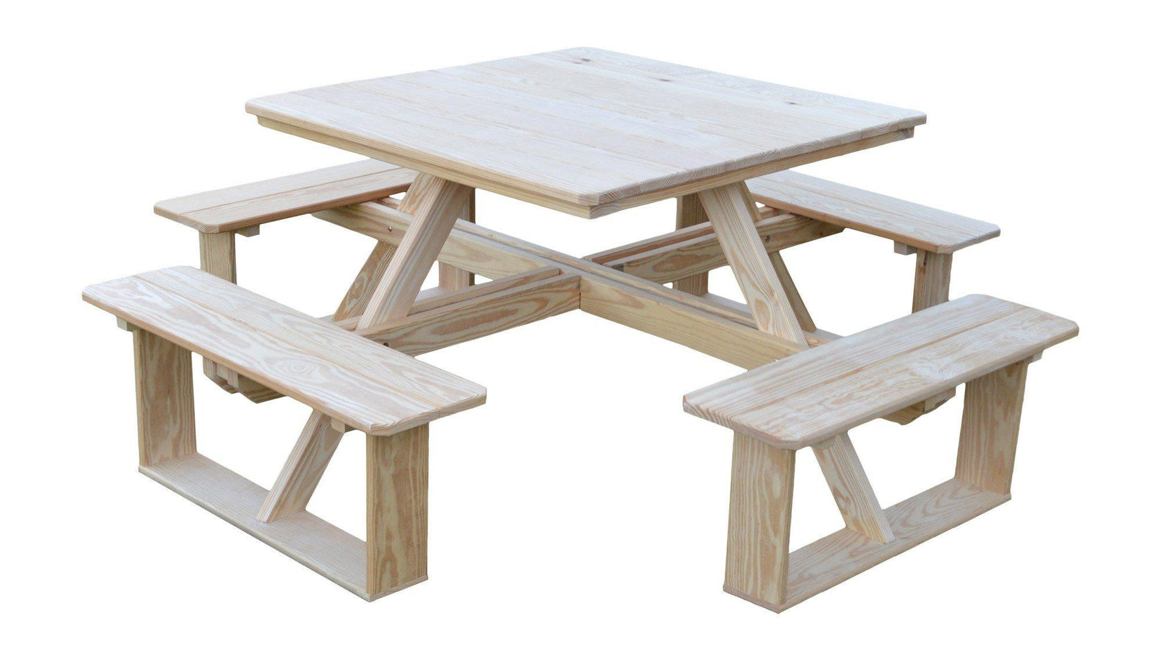 A&L FURNITURE CO. 44" Square Walk-In Table – Rocking Furniture