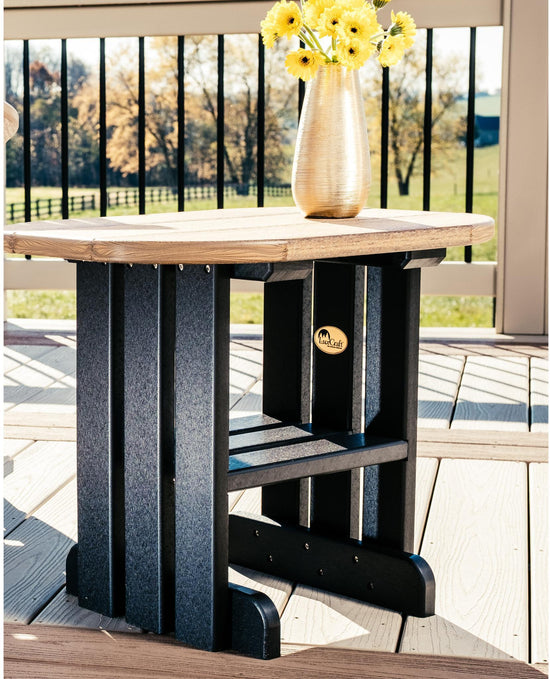 Luxcraft Plastic End Table | Outdoor Furniture End Table – Rocking ...