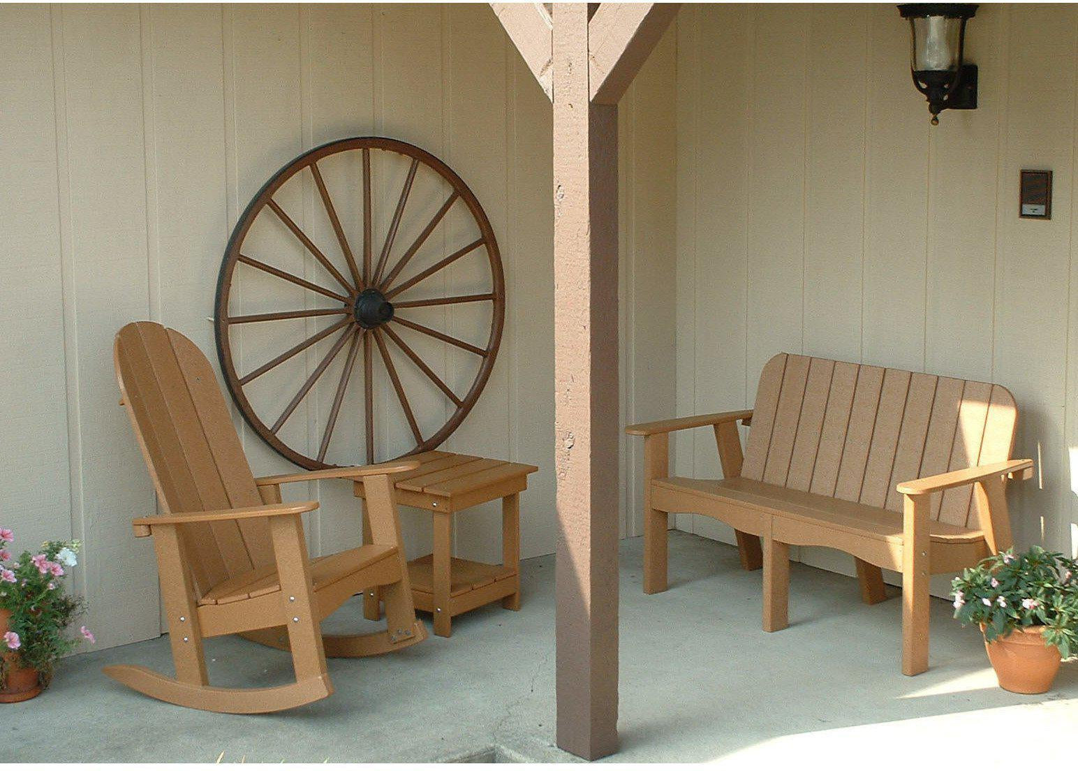 53" Tailwind Victorian Bench | Garden Bench Seat – Rocking Furniture